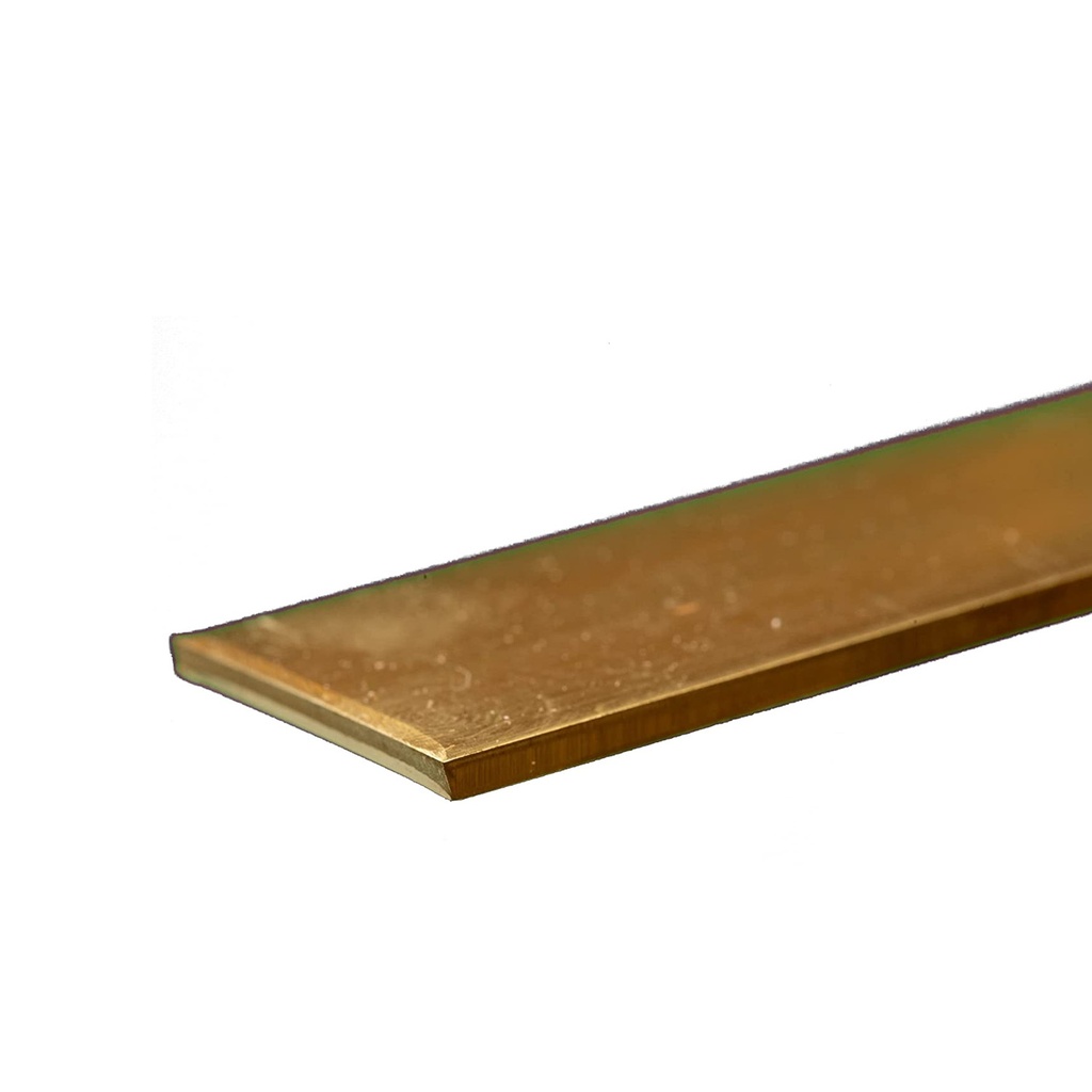 Perfil Metálico K&S 30cm de Bronce Aerodinámico 6mm (1 pza) | Arquipunto.cl